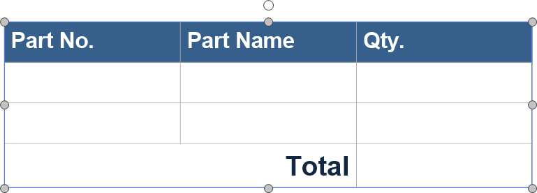 Updating Table Fill, Borders, and Margins | Canvas Envision Knowledge Base